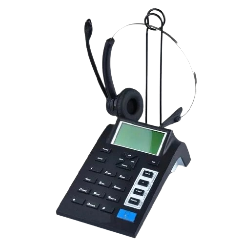 Call Center Dialpad Headset Telephone - AKOM