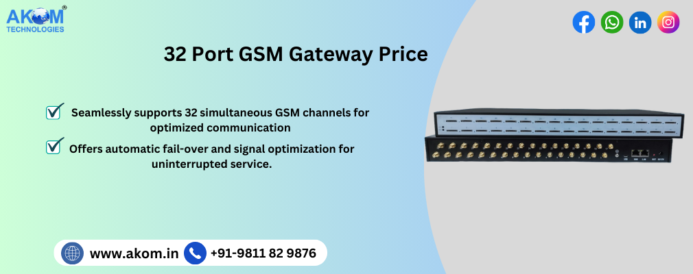 32 Port GSM Gateway Price