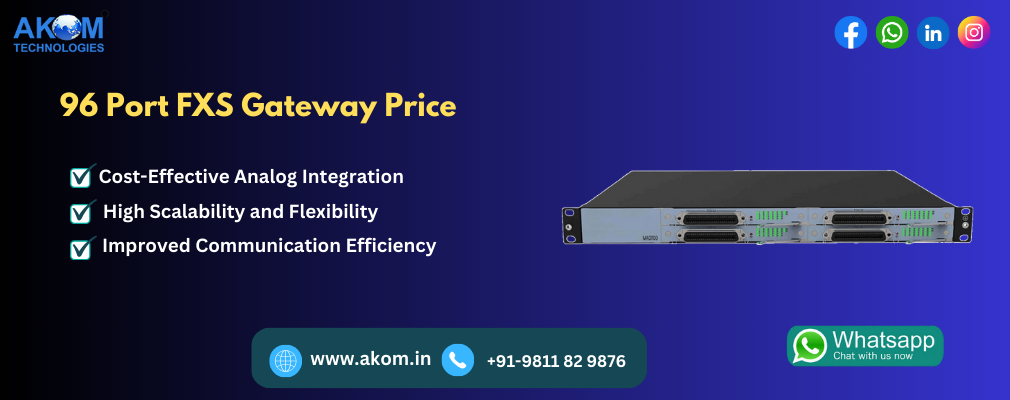 96 Port FXS Gateway Price