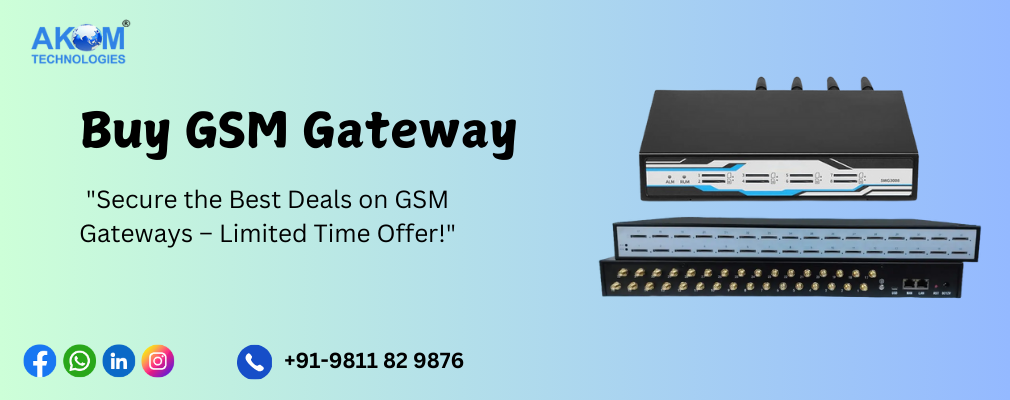 Buy GSM Gateway: Affordable Communication Solutions