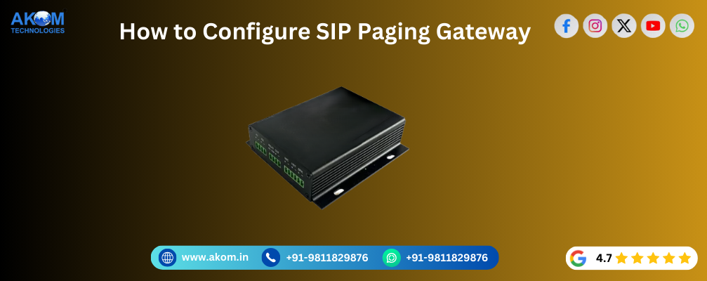 How to Configure SIP Paging Gateway: Complete Guide