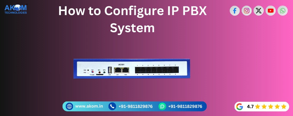 How to Configure IP PBX System : Complete Guide