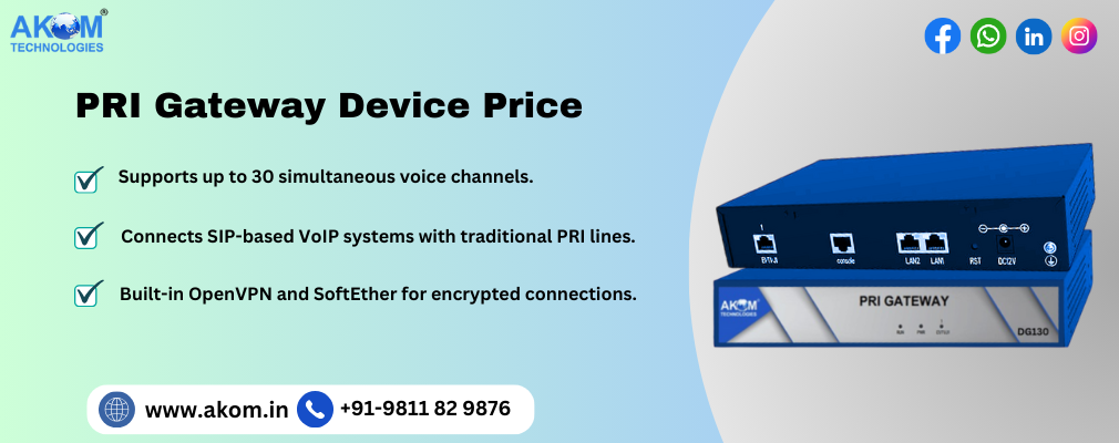 PRI Gateway Device Price