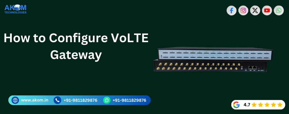 How to Configure VoLTE Gateway: Complete Guide